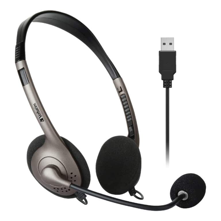 Multimedia Headset with Microphone | Verbatim