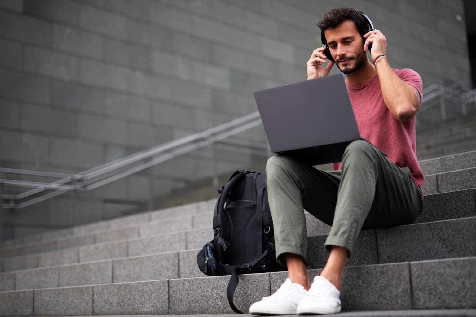 USB Headset with Boom Mic | Verbatim