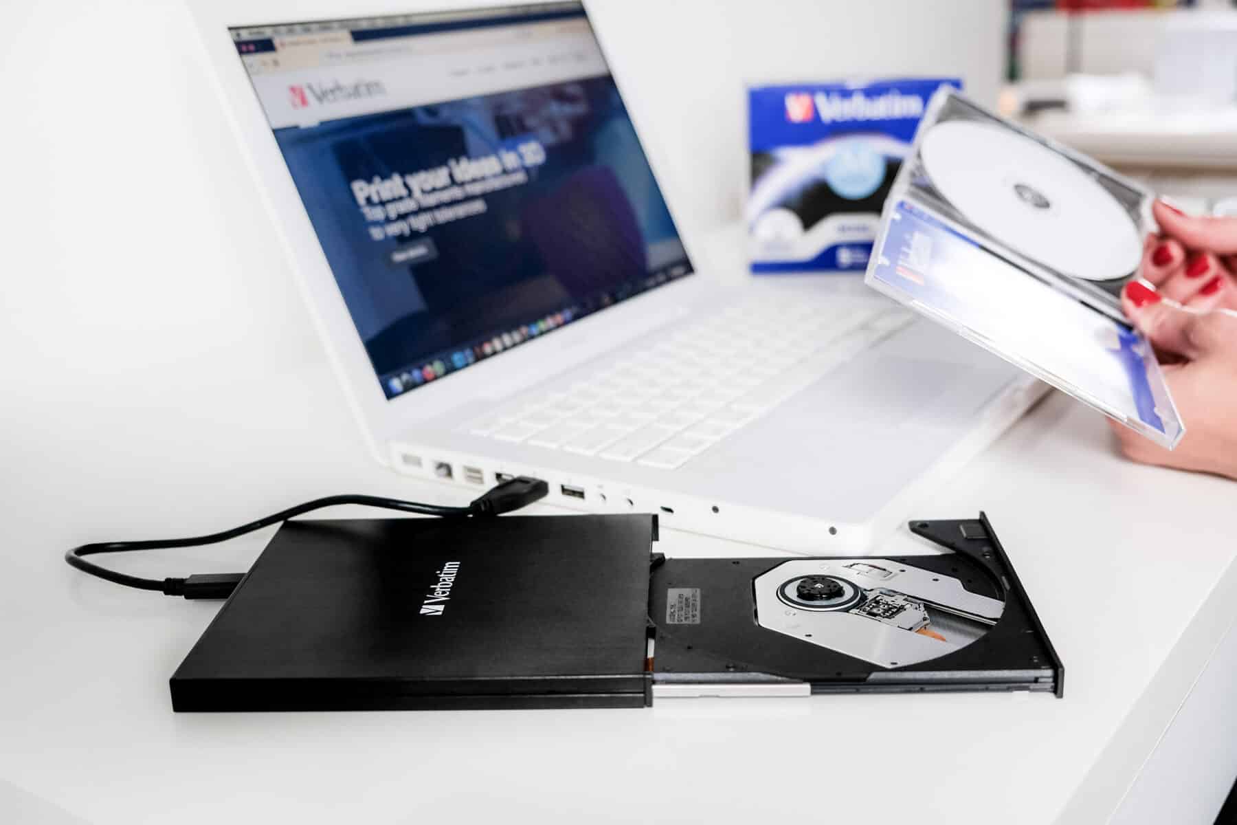 External Slimline Mobile Blu-ray Writer | Verbatim