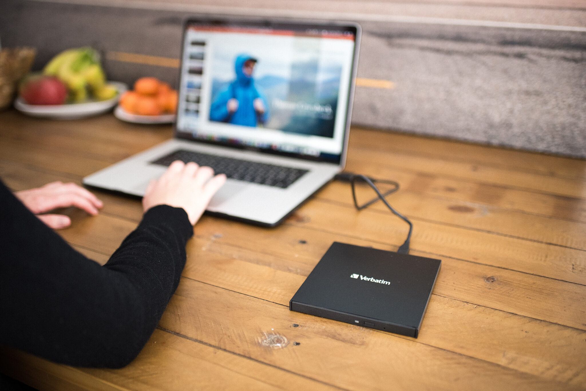 External Slimline Mobile CD/DVD Writer | Verbatim