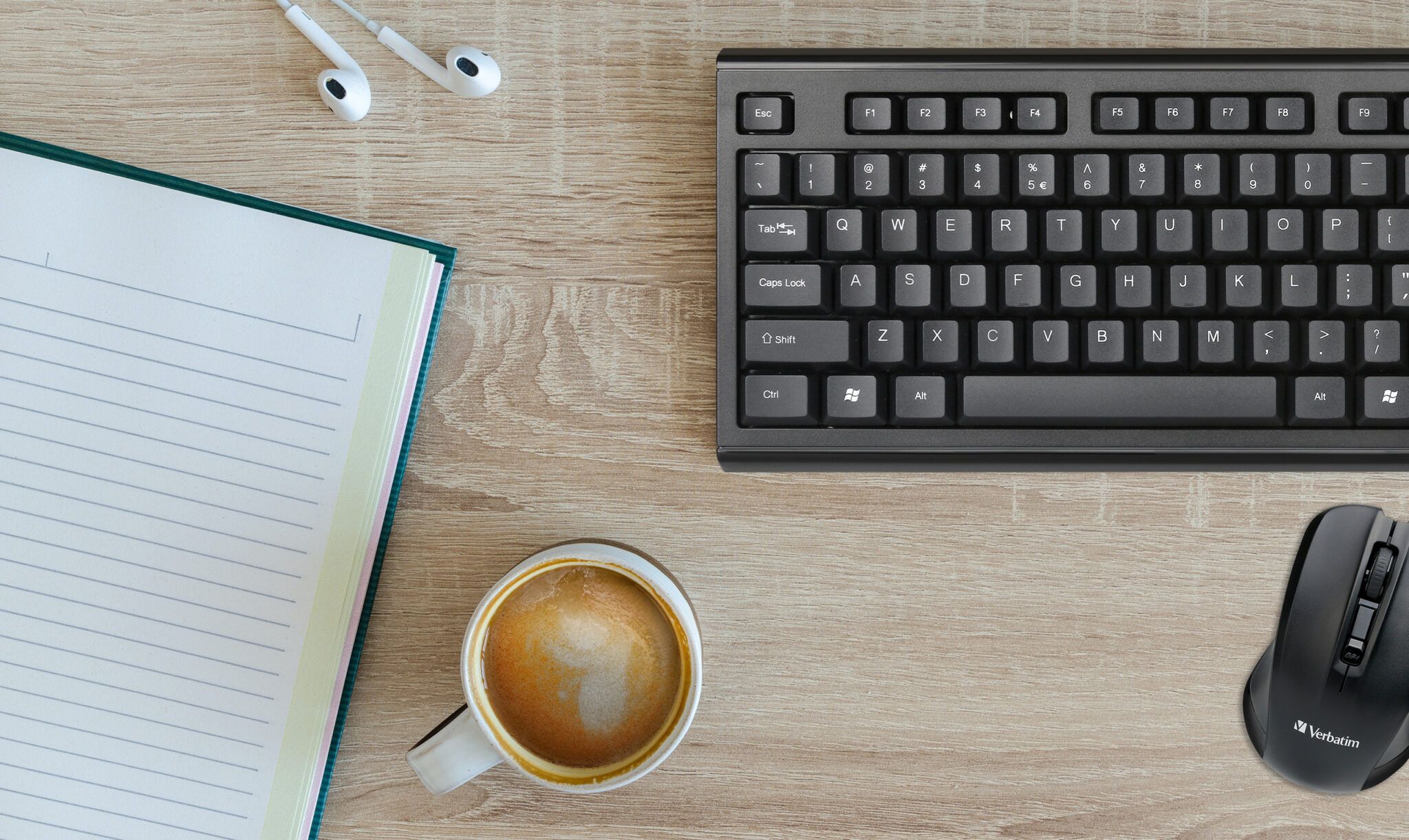 Wireless Keyboard and Mouse Combo | Verbatim