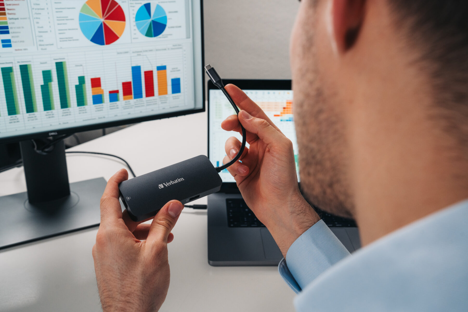 USB-C Multiport Hub 5 Port – Compact, Fast, Efficient | Verbatim