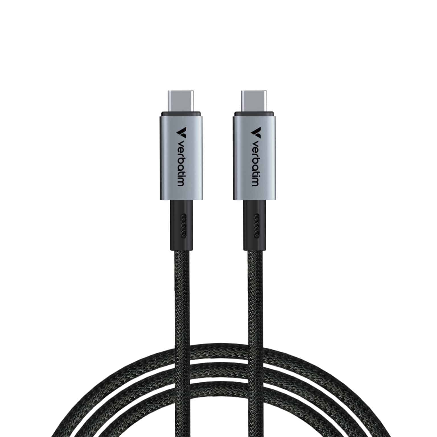 USB-C 240W Cable – Fast Charging for Laptops & Devices | Verbatim