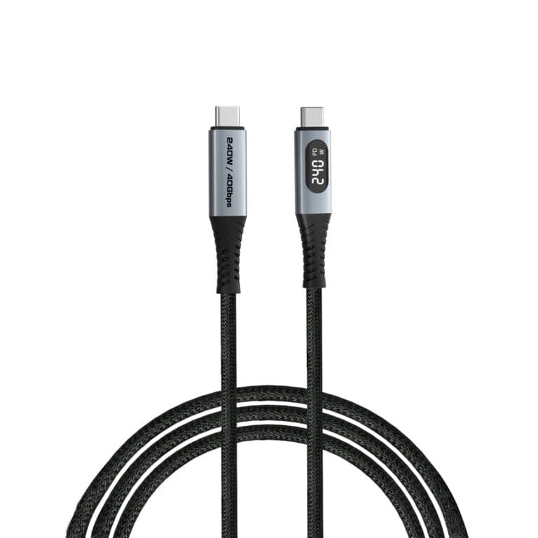 USB-C 240W Cable with LED Display | Verbatim